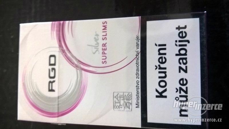 Cigarety RGD slim silver - bazar - Hyperinzerce.cz