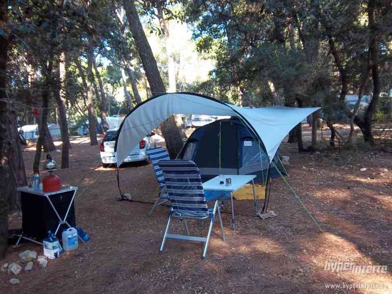 Stan, plachta před stan, kalimatky, skříňka - bazar - Hyperinzerce.cz