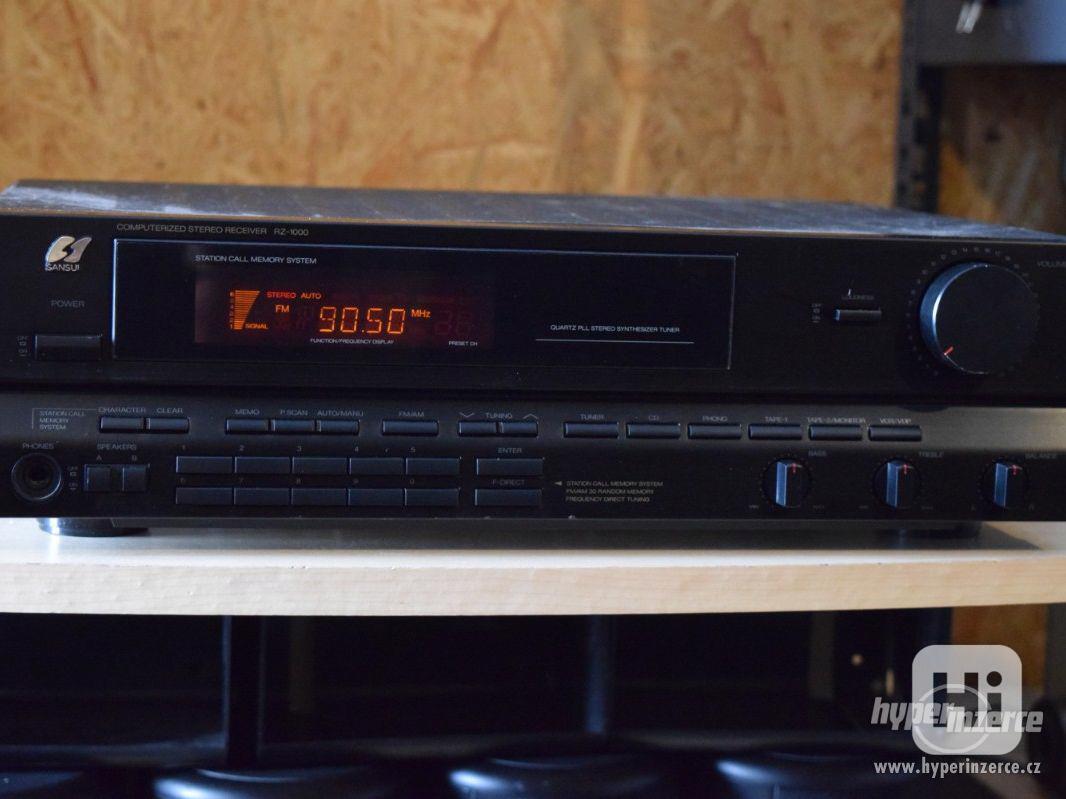 SANSUI RZ-1000 LEVNÝ STEREO RECEIVER !!! - bazar - Hyperinzerce.cz