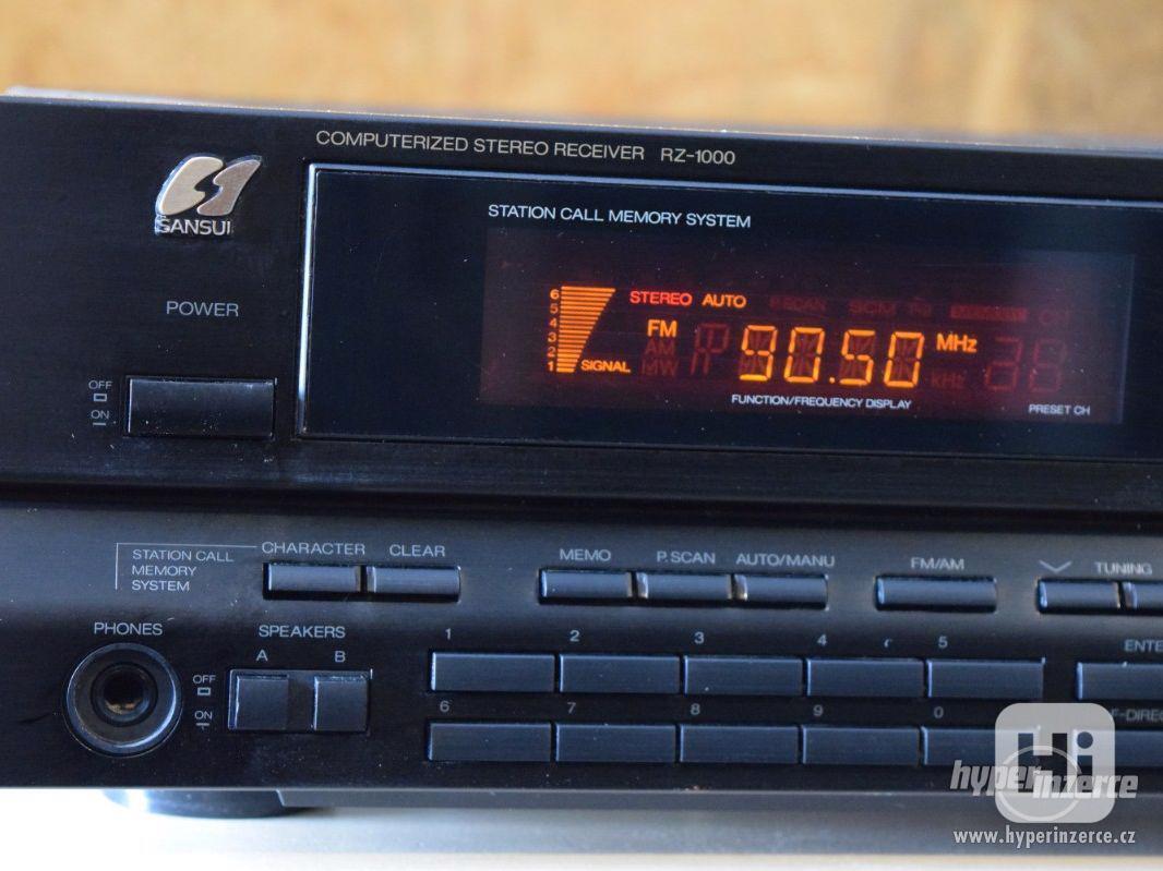SANSUI RZ-1000 LEVNÝ STEREO RECEIVER !!! - bazar - Hyperinzerce.cz