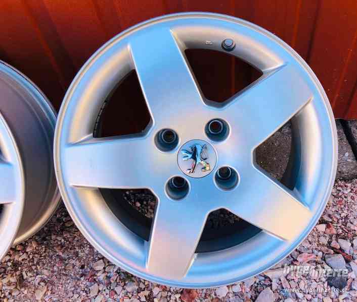 4x108 R15 originál alu sada Peugeot 207 - 208 - bazar - Hyperinzerce.cz