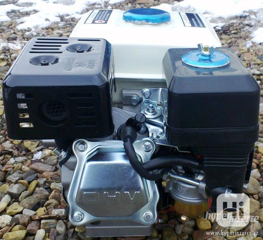 Benzinový motor 6,5 Hp . Prodám nový motor viz foto. Typ 168 - bazar ...