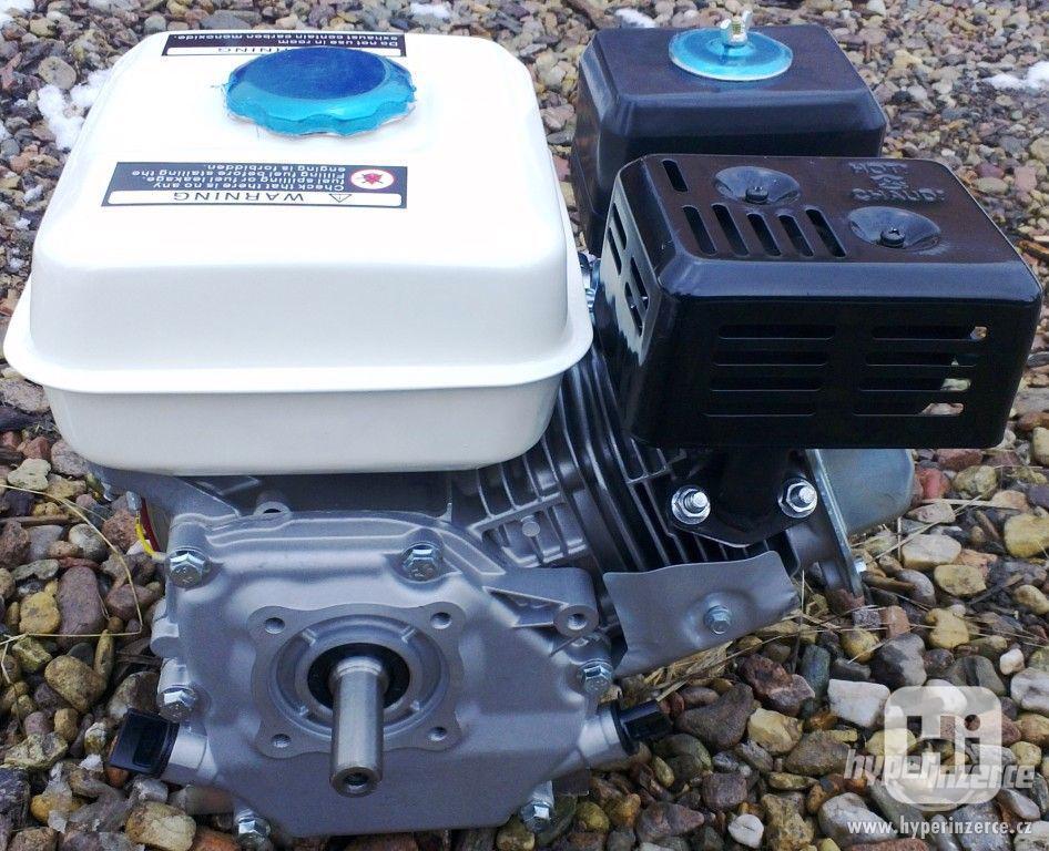 Benzinový motor 6,5 Hp . Prodám nový motor viz foto. Typ 168 - bazar ...