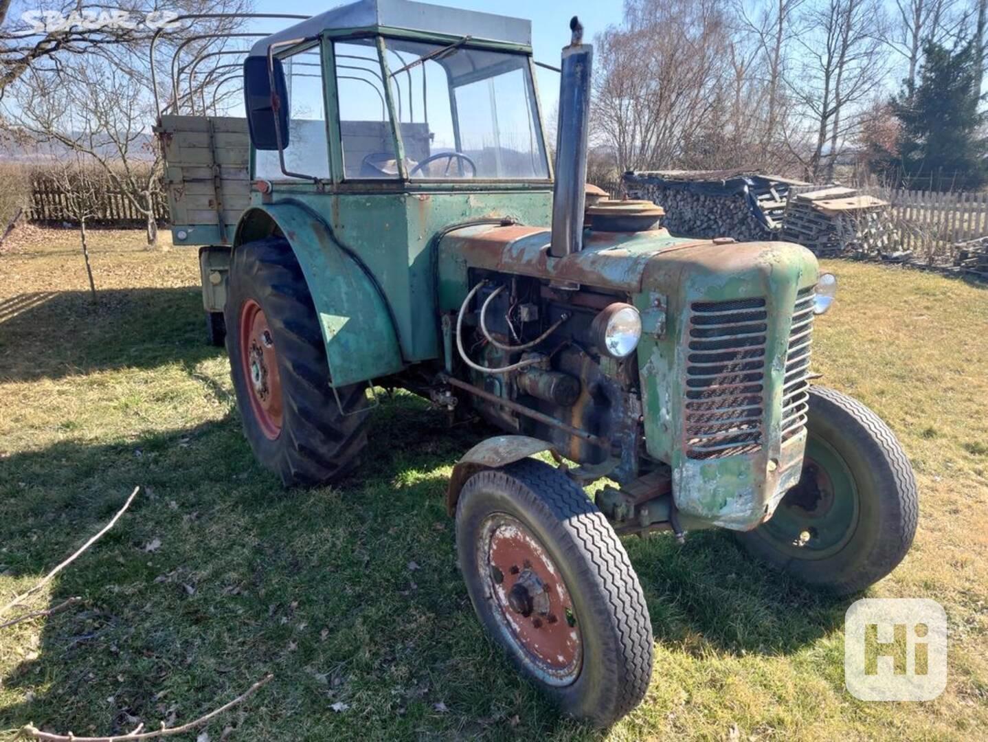 Zetor 50 Super, dvoukolá kára - bazar - Hyperinzerce.cz