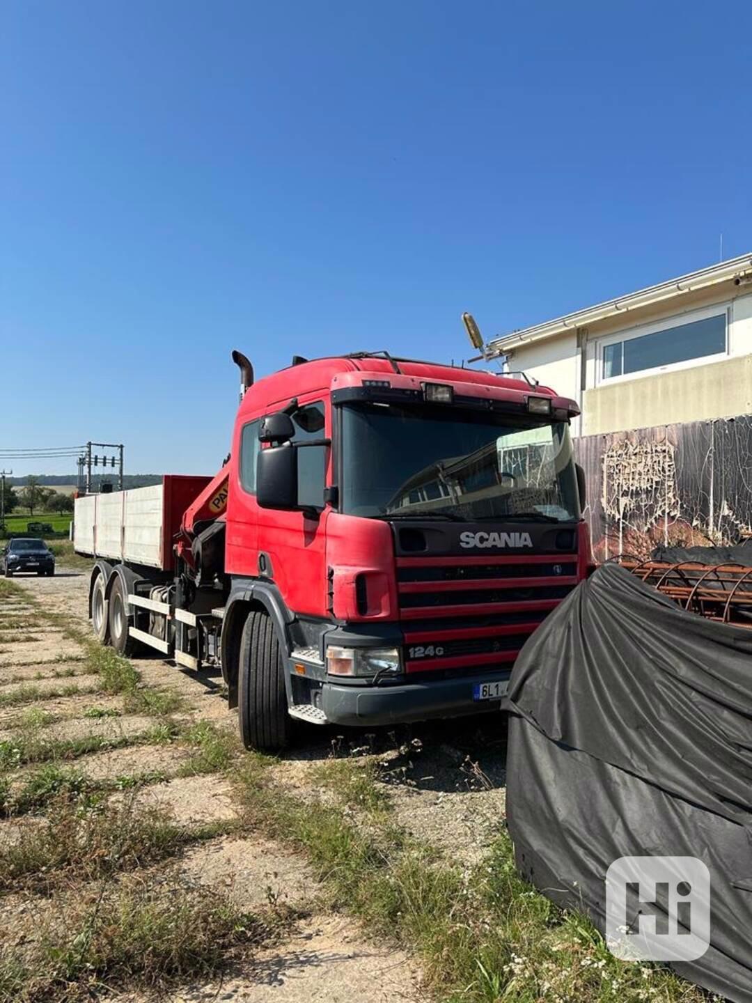 SCANIA Auto s hydraulickou rukou PALFINGER - bazar - Hyperinzerce.cz
