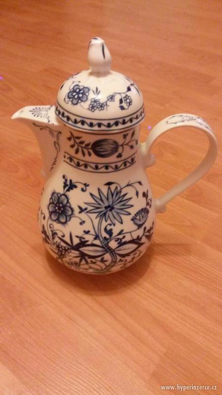 Porcelán Zwiebelmuster KAHLA, made in GDR - bazar - Hyperinzerce.cz