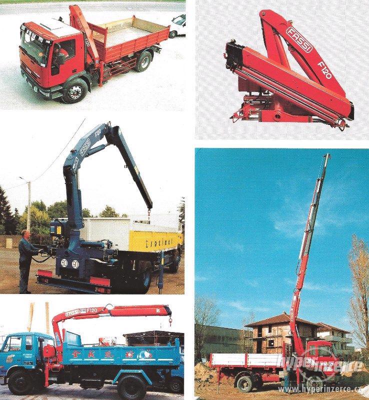 Hydraulická ruka FASSI F120.24, rádio, dosah 12,5 m - bazar ...