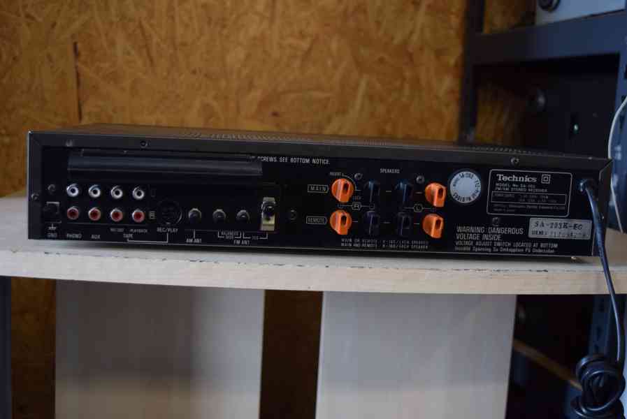 TECHNICS SA-203 VINTAGE STEREO RECEIVER !! - bazar - Hyperinzerce.cz