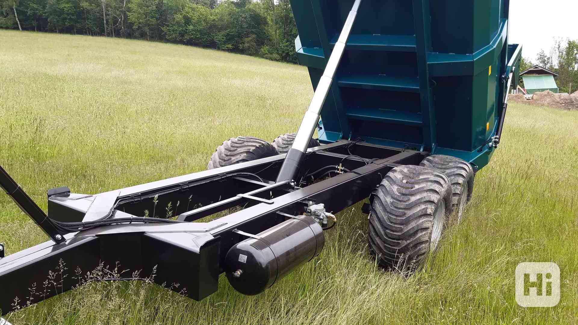 Traktorový návěs,Vlek za Traktor,Přívěs,Vlečka,Dumper 13t - bazar ...