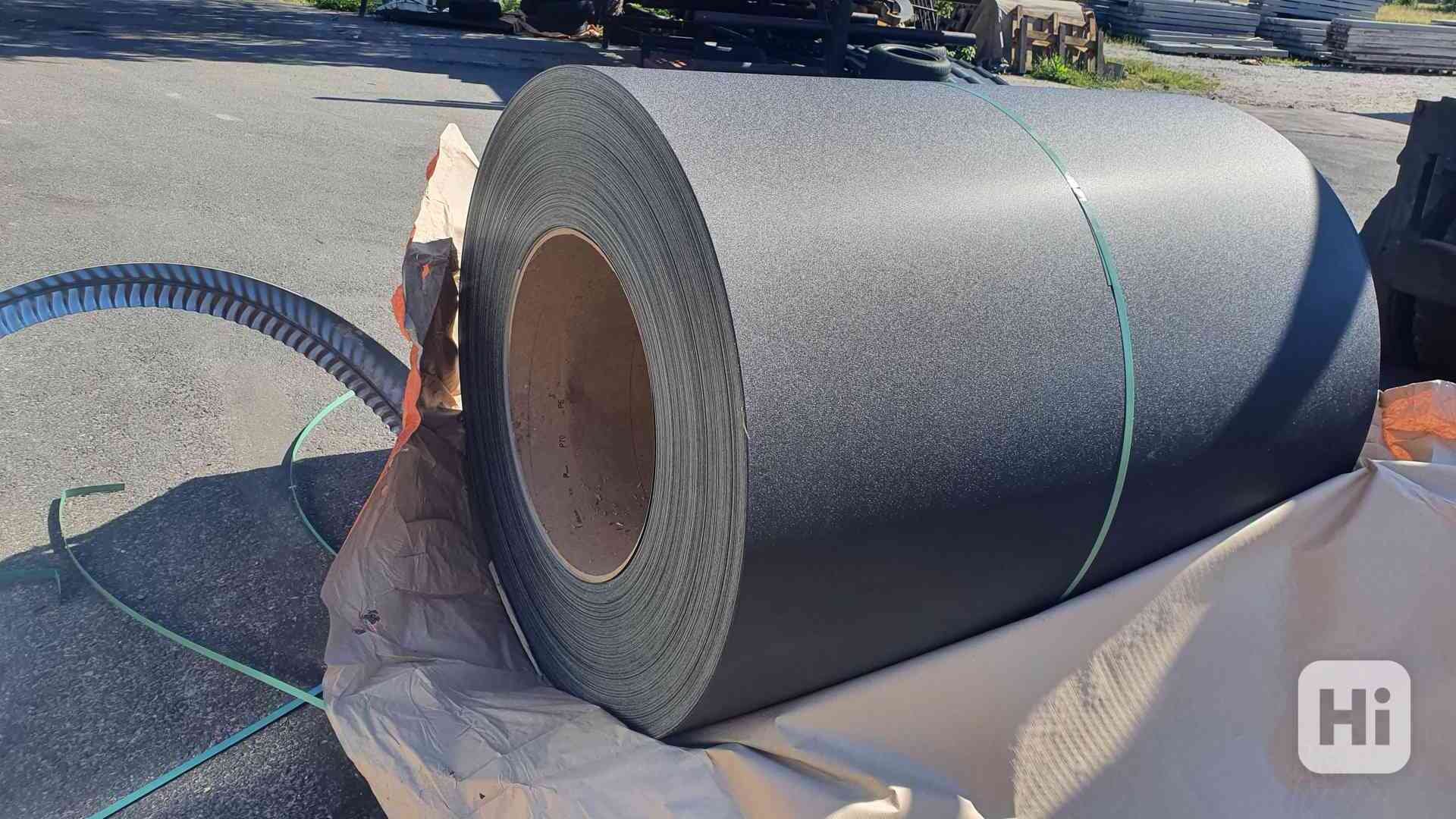 Trapézové plechy T 35 antrazit RAL 7024 MAT - bazar - Hyperinzerce.cz