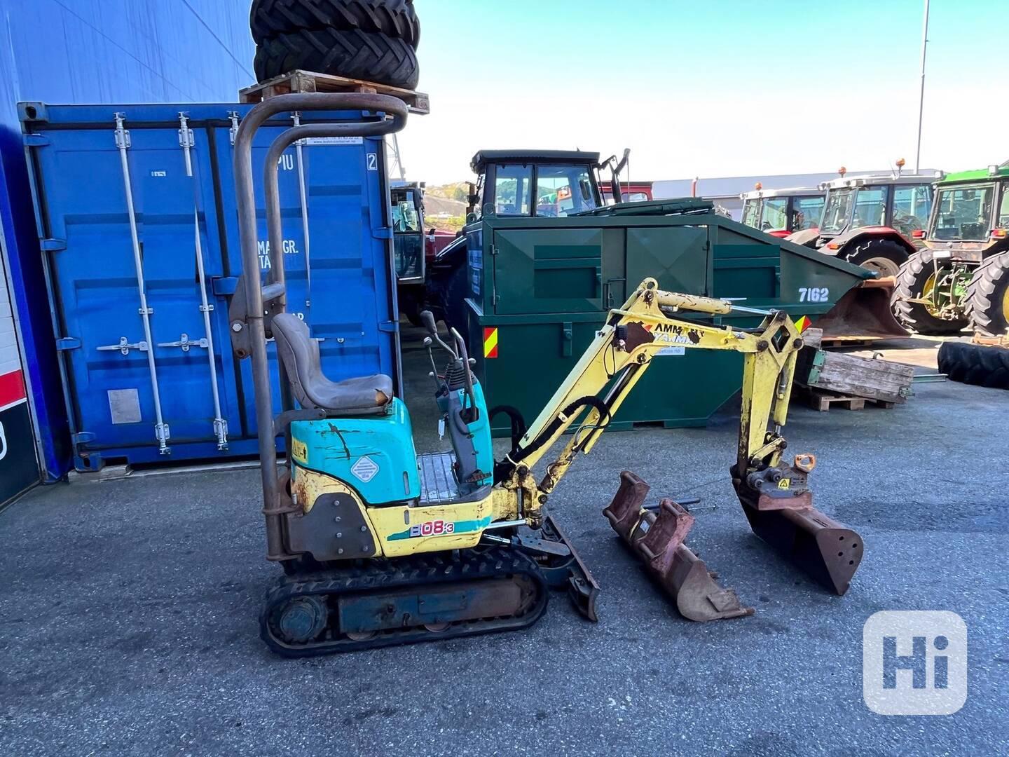 Mini bagr Yanmar B0b8-30 / 2006 - bazar - Hyperinzerce.cz