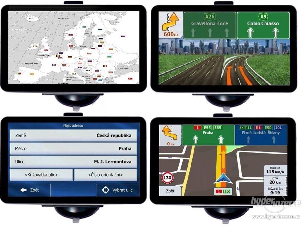 NOVÁ navigace GPS 7" pro KAMIONY - IGO Primo - Evropa - bazar ...