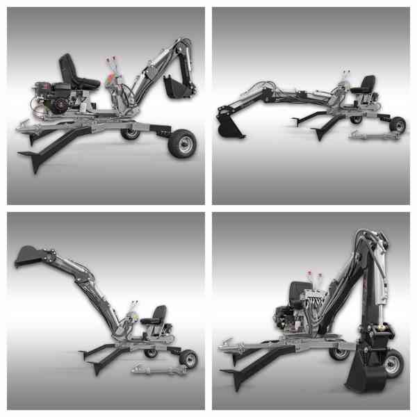 Minibagr Jansen MB-360° - bazar - Hyperinzerce.cz