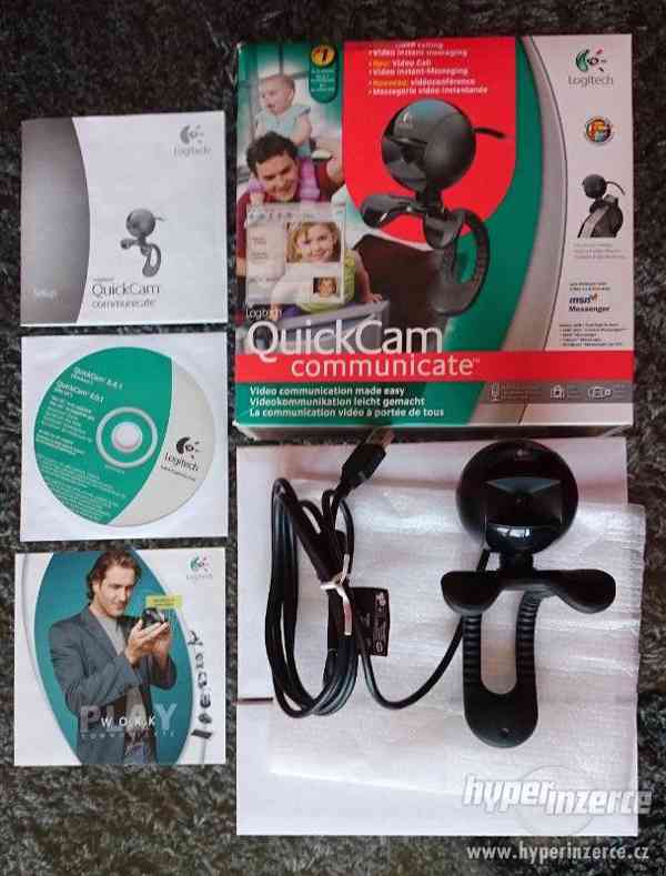 Prodám Webcam Logitech QuickCam V-UM14A 500Kč - bazar - Hyperinzerce.cz