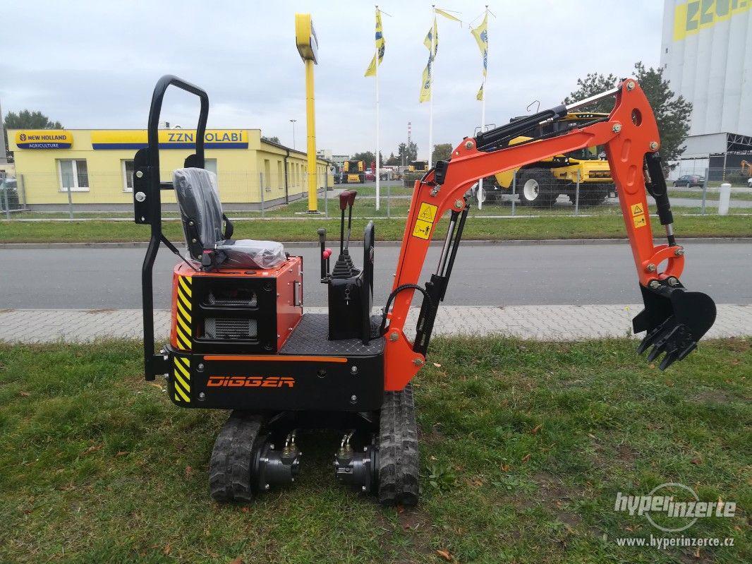 Minibagr bagr mini rypadlo podkop Digger D90 v2 - bazar - Hyperinzerce.cz
