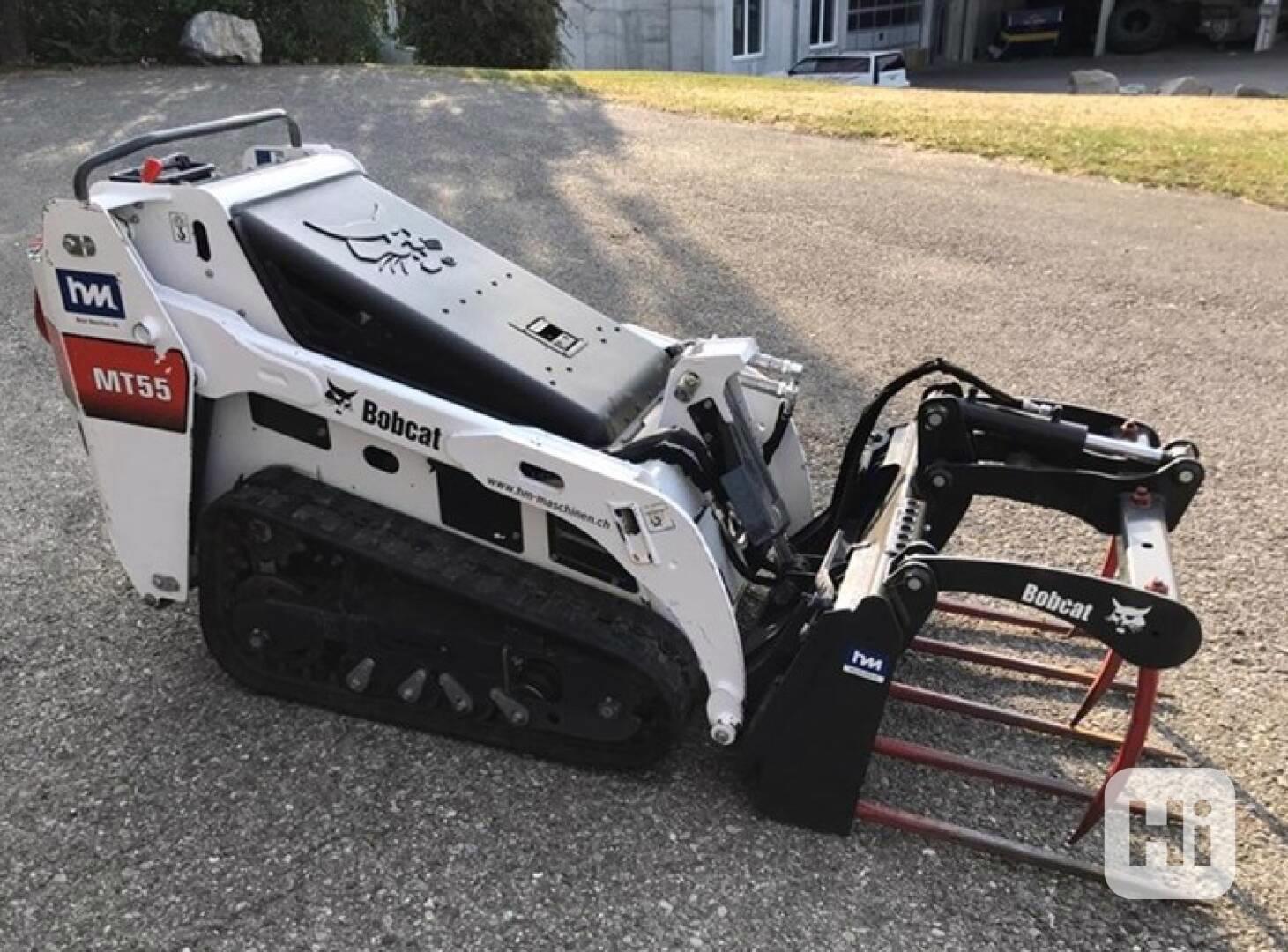 Smykem řízený nakladač Bobcat MT55 - bazar - Hyperinzerce.cz