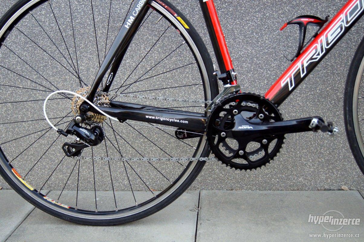 Předváděcí karbonové silniční kolo TRIGON racing SR1 - bazar ...