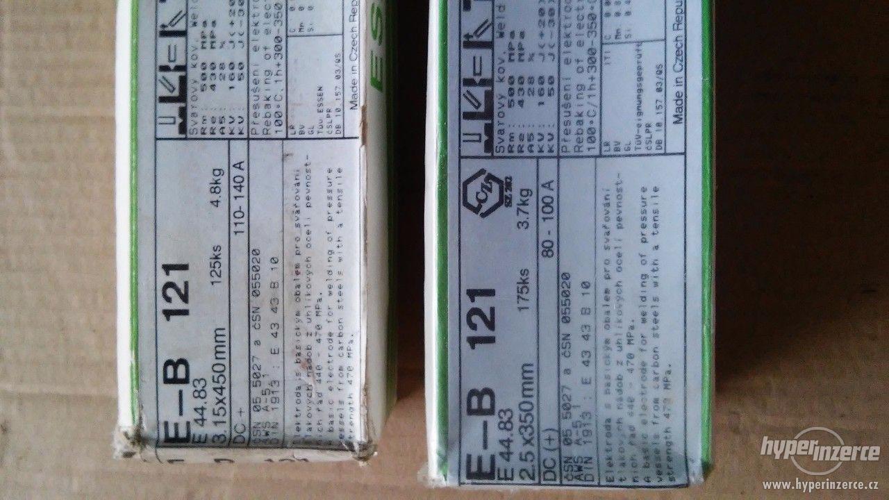 Elektrody E-B 121 - bazar - Hyperinzerce.cz