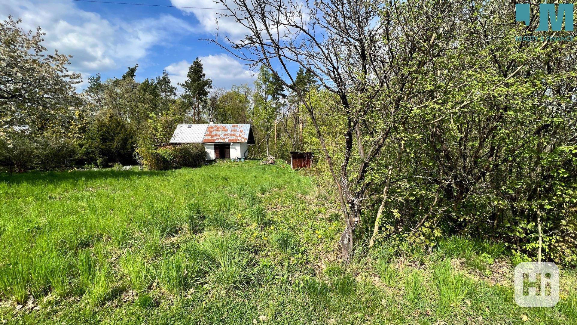 Prodej, Pozemky - zahrady s chatou 527m2 - Brno - Žebětín - bazar - Hyperinzerce.cz