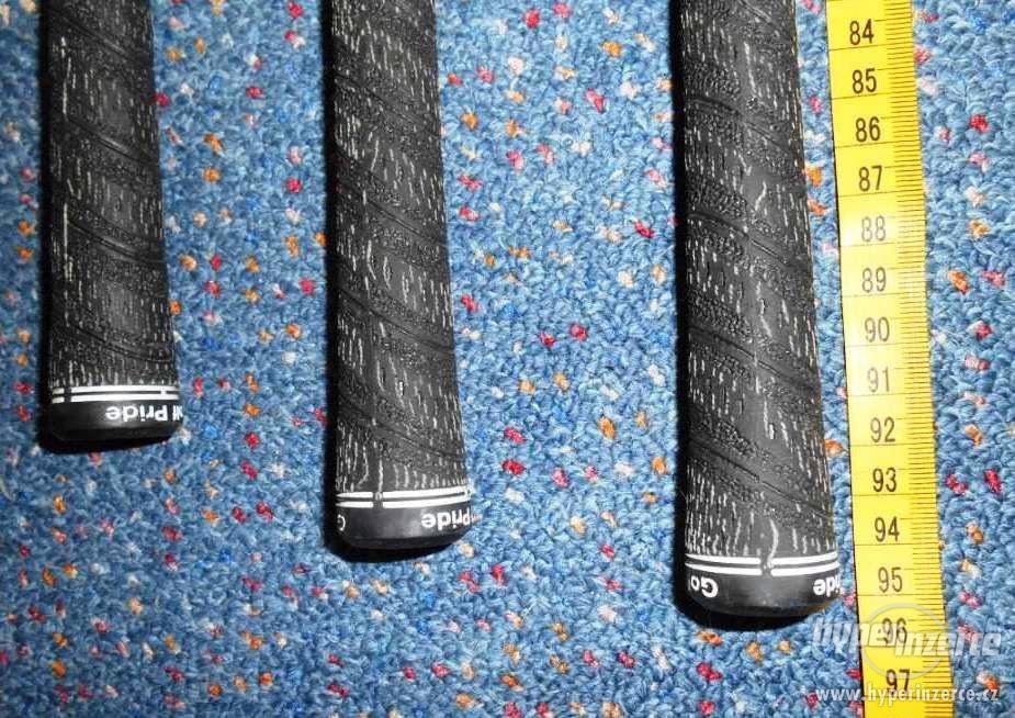 Golfové hole Hippo Hex² 8, 9, S – (3 kusy) - bazar - Hyperinzerce.cz