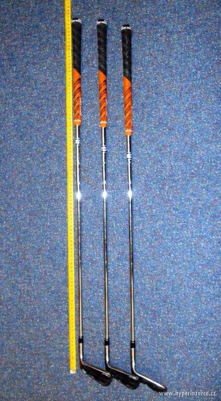 Golfové hole Hippo Hex² 8, 9, S – (3 kusy) - bazar - Hyperinzerce.cz