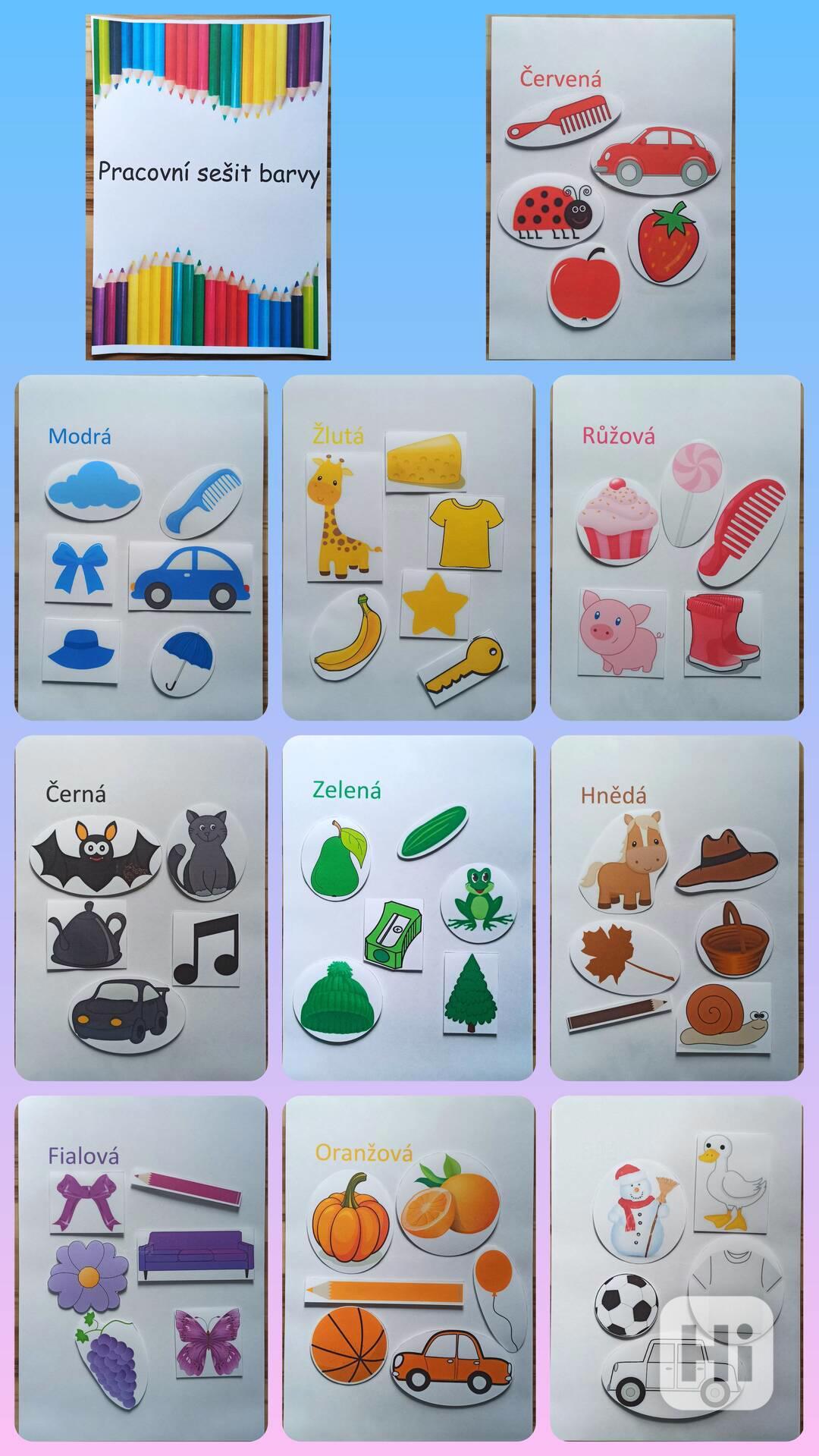 Aktivity pro děti / Pracovní sešit "Barvy - 1" - bazar - Hyperinzerce.cz