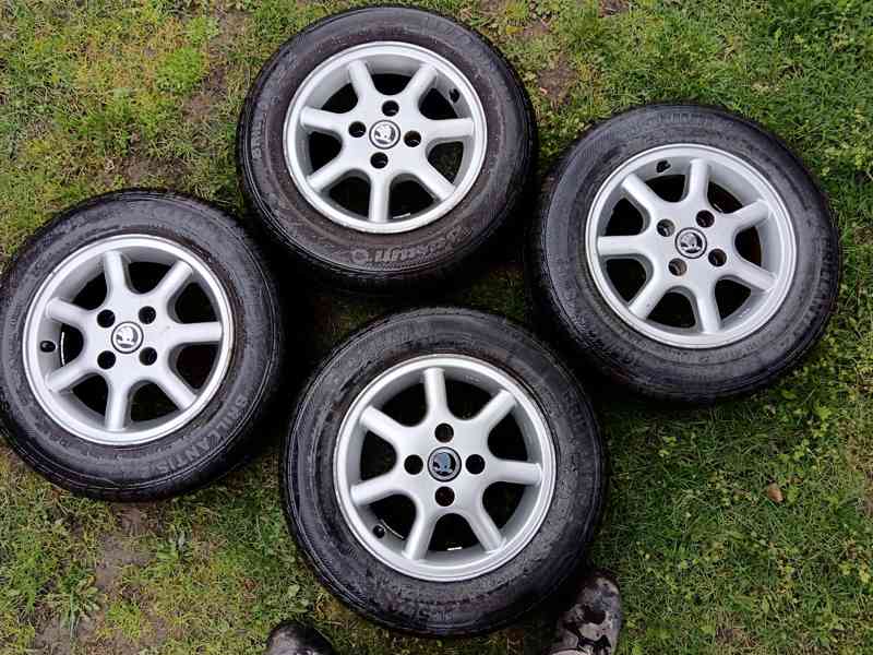 ALU 13 kola Škoda VW Opel Nissan Renault + pneu PĚKNÉ - bazar ...