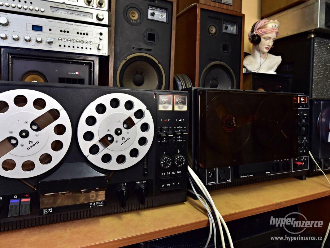 Magnetofon Tesla B73 a Magnetofony Tesla B730 - bazar - Hyperinzerce.cz