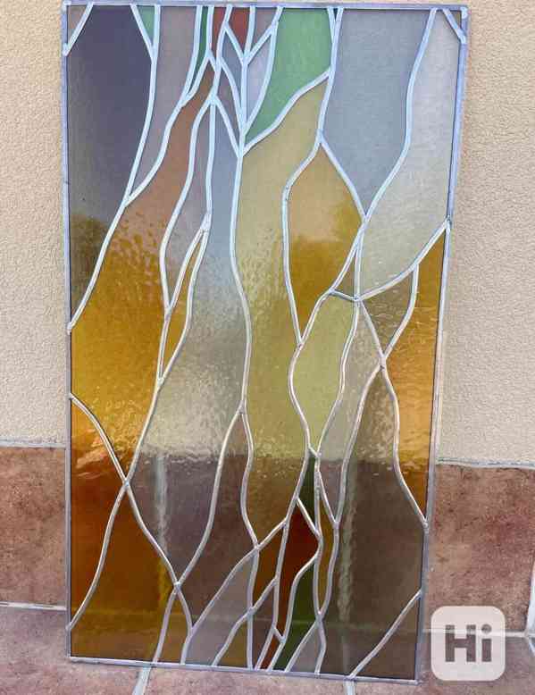 Ručně vyrobené skleněné vitráže s olovem - bazar - Hyperinzerce.cz