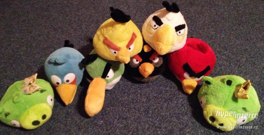 Billa plyšák plyšáci ANGRY BIRDS ROVIO ptáci a prasátka - bazar ...