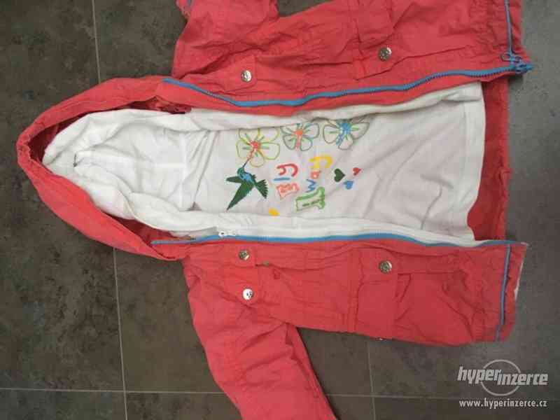 Bunda s mikinou, holka vel.122, 6-7 let - bazar - Hyperinzerce.cz