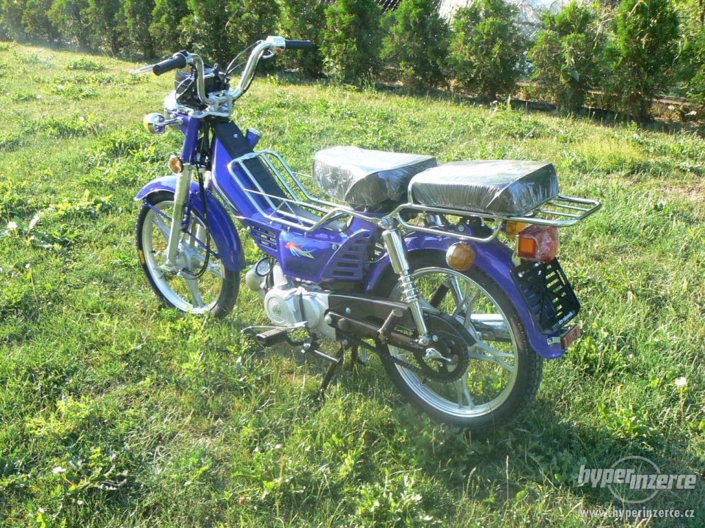 Moped Leo 50cc, čtyřtakt, nový s SPZ - bazar - Hyperinzerce.cz