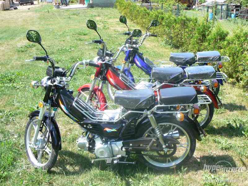 Moped Leo 50cc, čtyřtakt, nový s SPZ - bazar - Hyperinzerce.cz