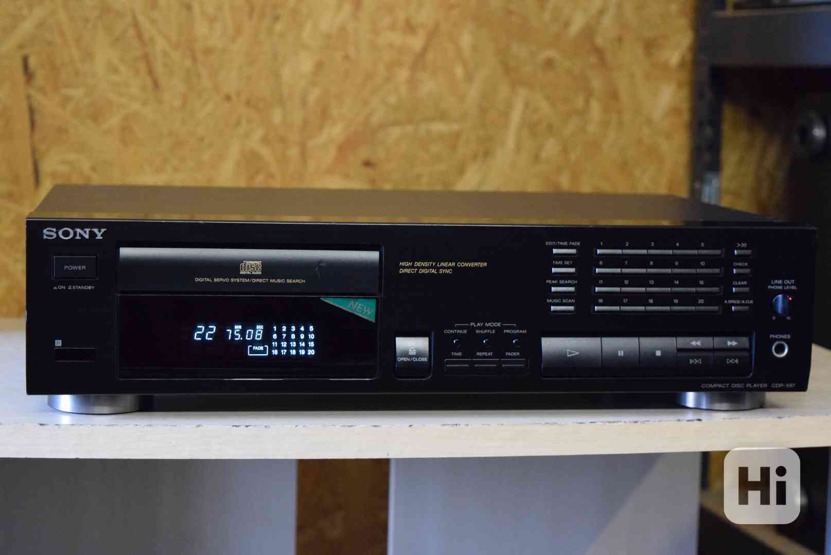 SONY CDP-597 VÝBORNÝ CD PŘEHRÁVAČ !!! - bazar - Hyperinzerce.cz