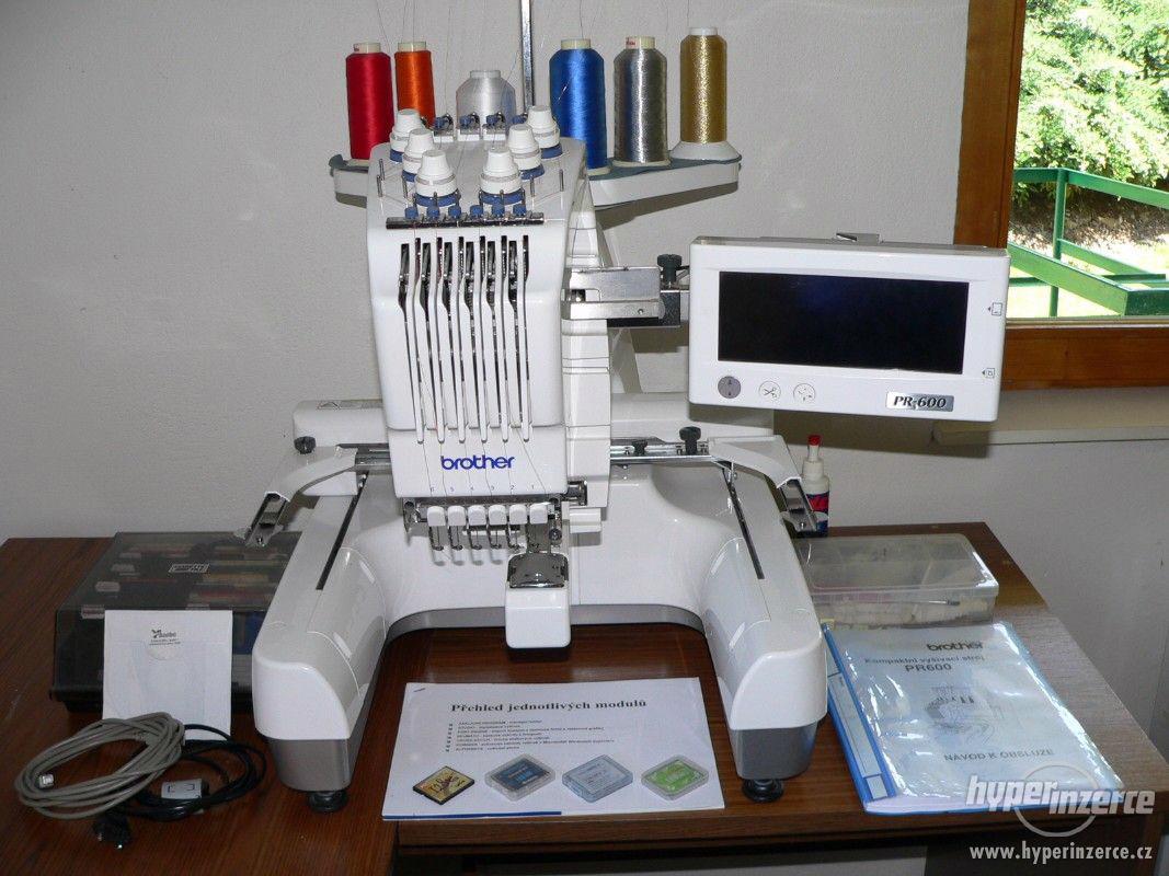 Vyšívací stroj Brother PR 600 - bazar - Hyperinzerce.cz