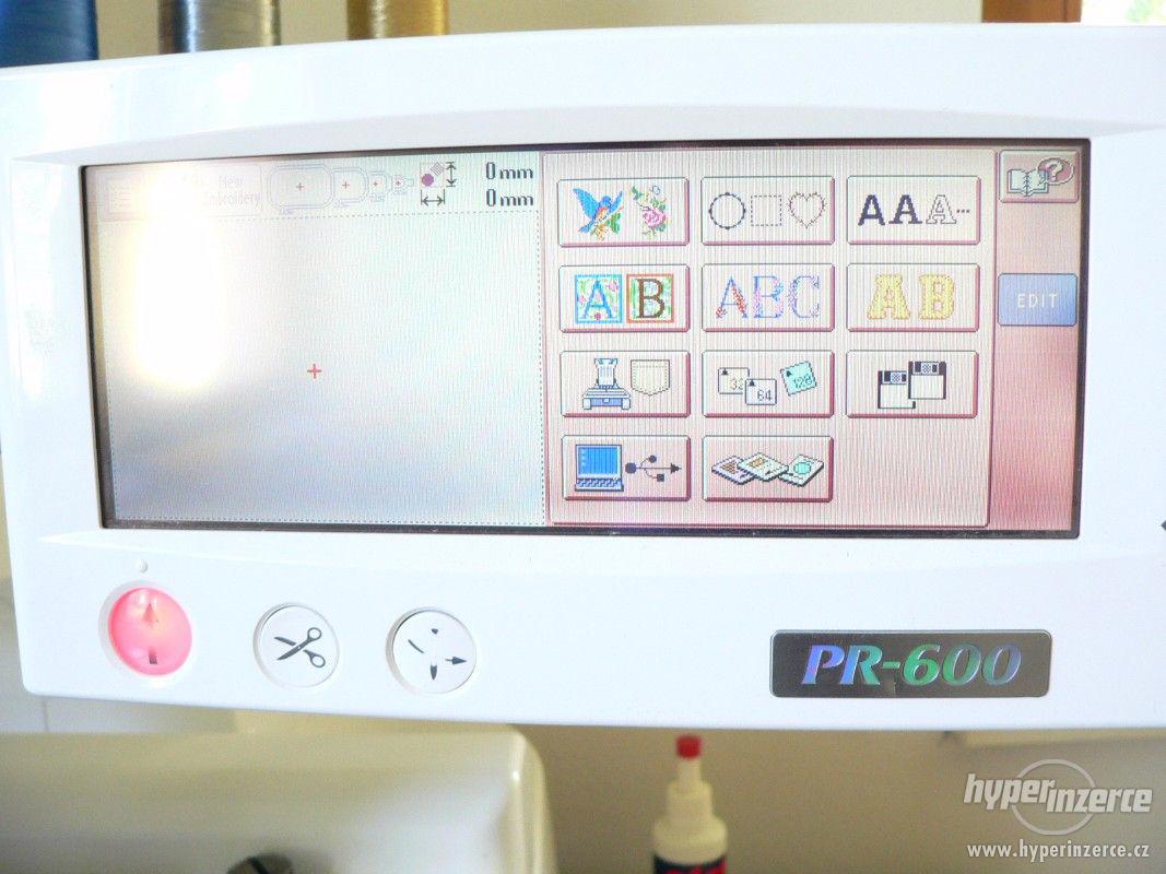 Vyšívací stroj Brother PR 600 - bazar - Hyperinzerce.cz
