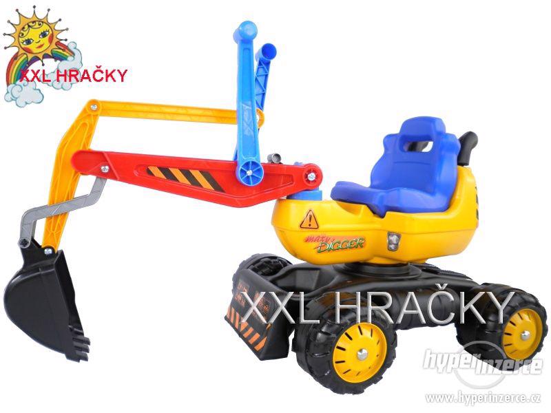 VELKÝ BAGR PRO DĚTI+DÁREK - bazar - Hyperinzerce.cz