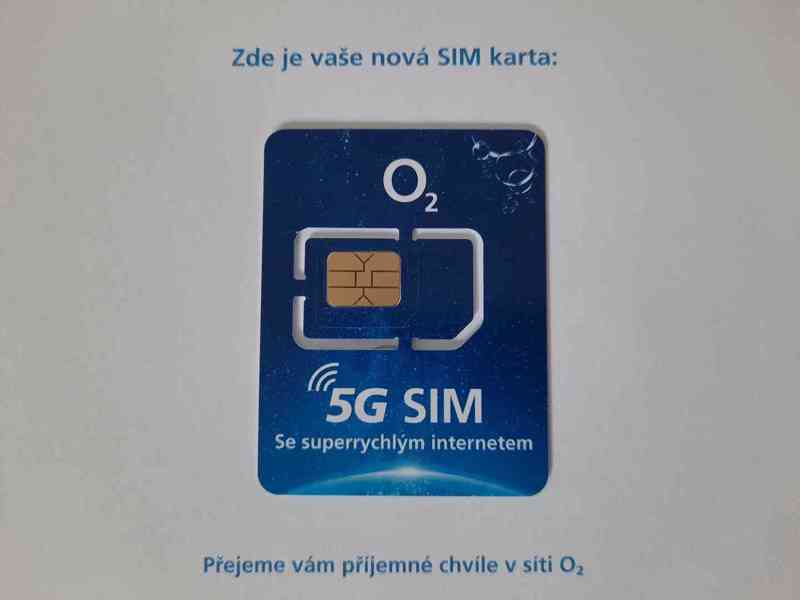 O2 předplacená karta, SIM 100GB dat měsíčně za 300Kč - bazar ...