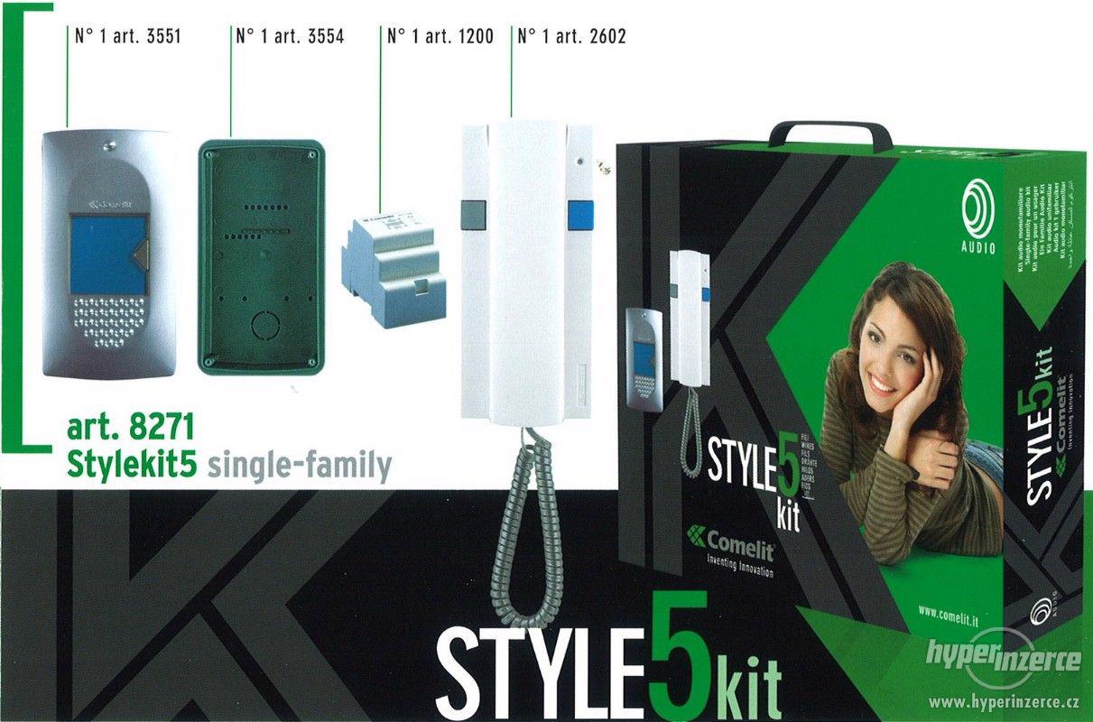 domovní zvonek Comelit style 5 kit_kompletní sada - bazar - Hyperinzerce.cz