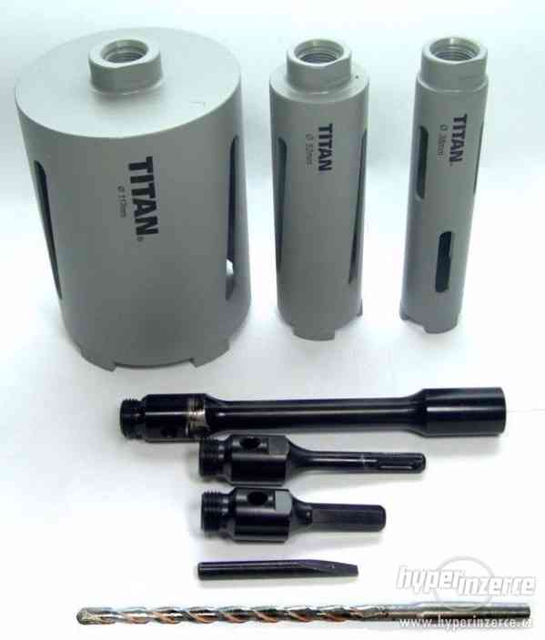 4x ERBAUER Profesionální Sada Diamantových Vrtacích Korunek - bazar ...