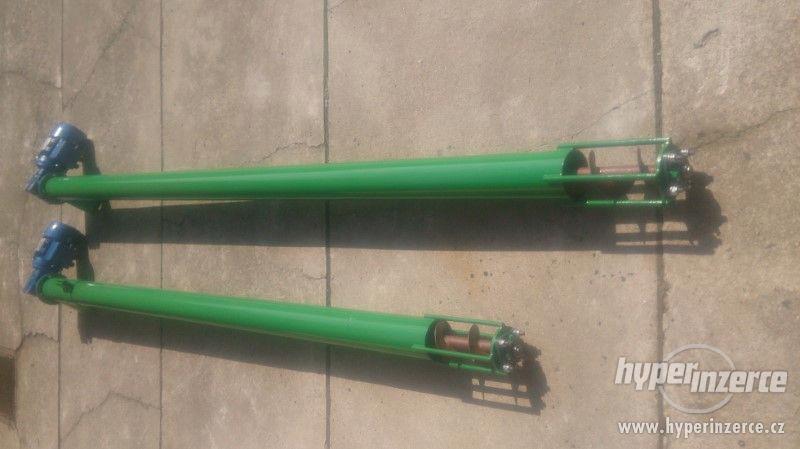 šnekový dopravník na uhlí,pelety,obilí,drtě,.. - bazar - Hyperinzerce.cz