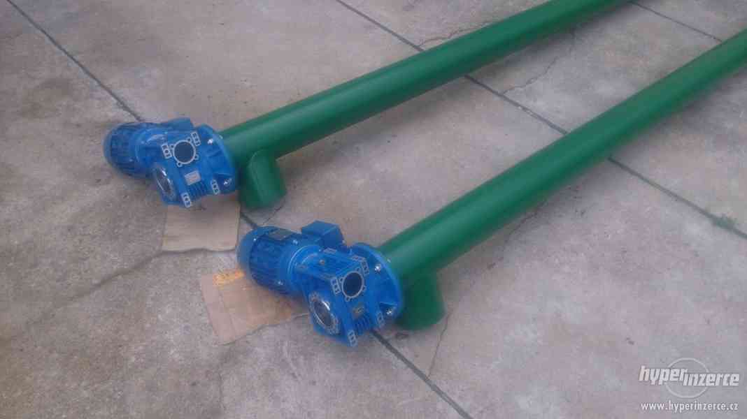 šnekový dopravník na uhlí,pelety,obilí,drtě,.. - bazar - Hyperinzerce.cz