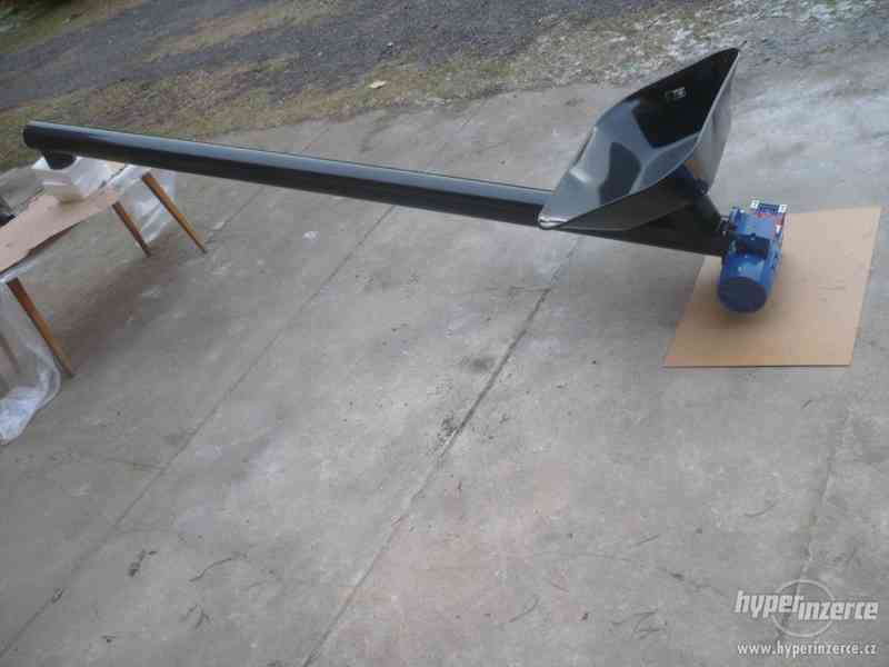 šnekový dopravník na uhlí,pelety,obilí,drtě,.. - bazar - Hyperinzerce.cz