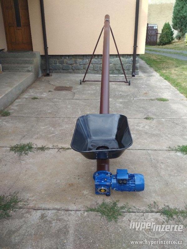 šnekový dopravník na uhlí,pelety,obilí,drtě,.. - bazar - Hyperinzerce.cz