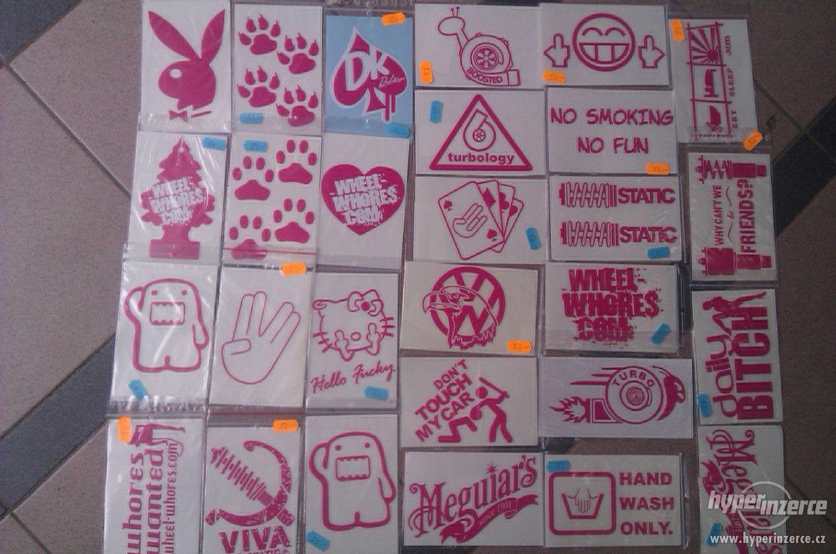 samolepky na auto - bazar - Hyperinzerce.cz