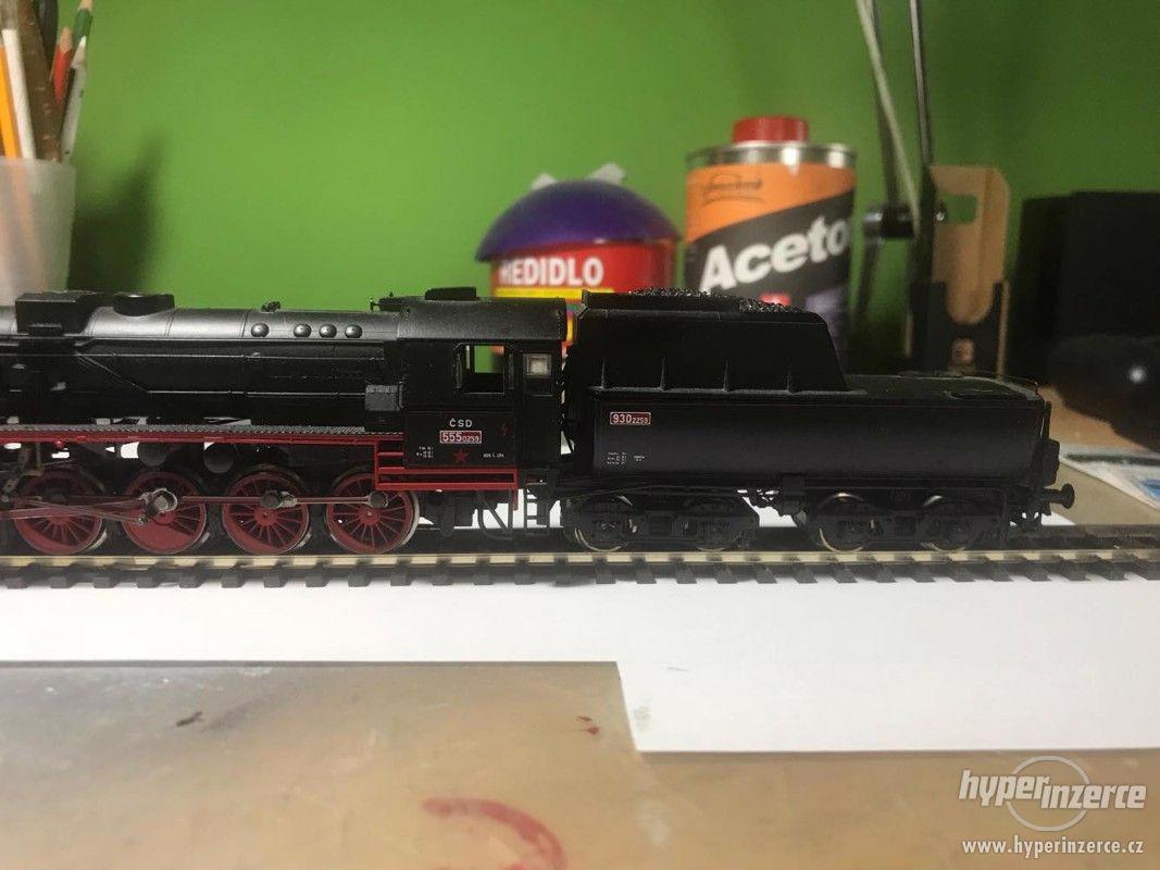 H0 parní lokomotiva ČSD 555-0259 - bazar - Hyperinzerce.cz