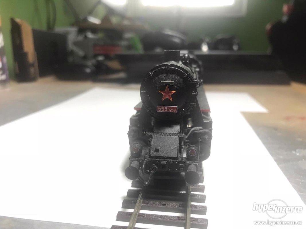 H0 parní lokomotiva ČSD 555-0259 - bazar - Hyperinzerce.cz