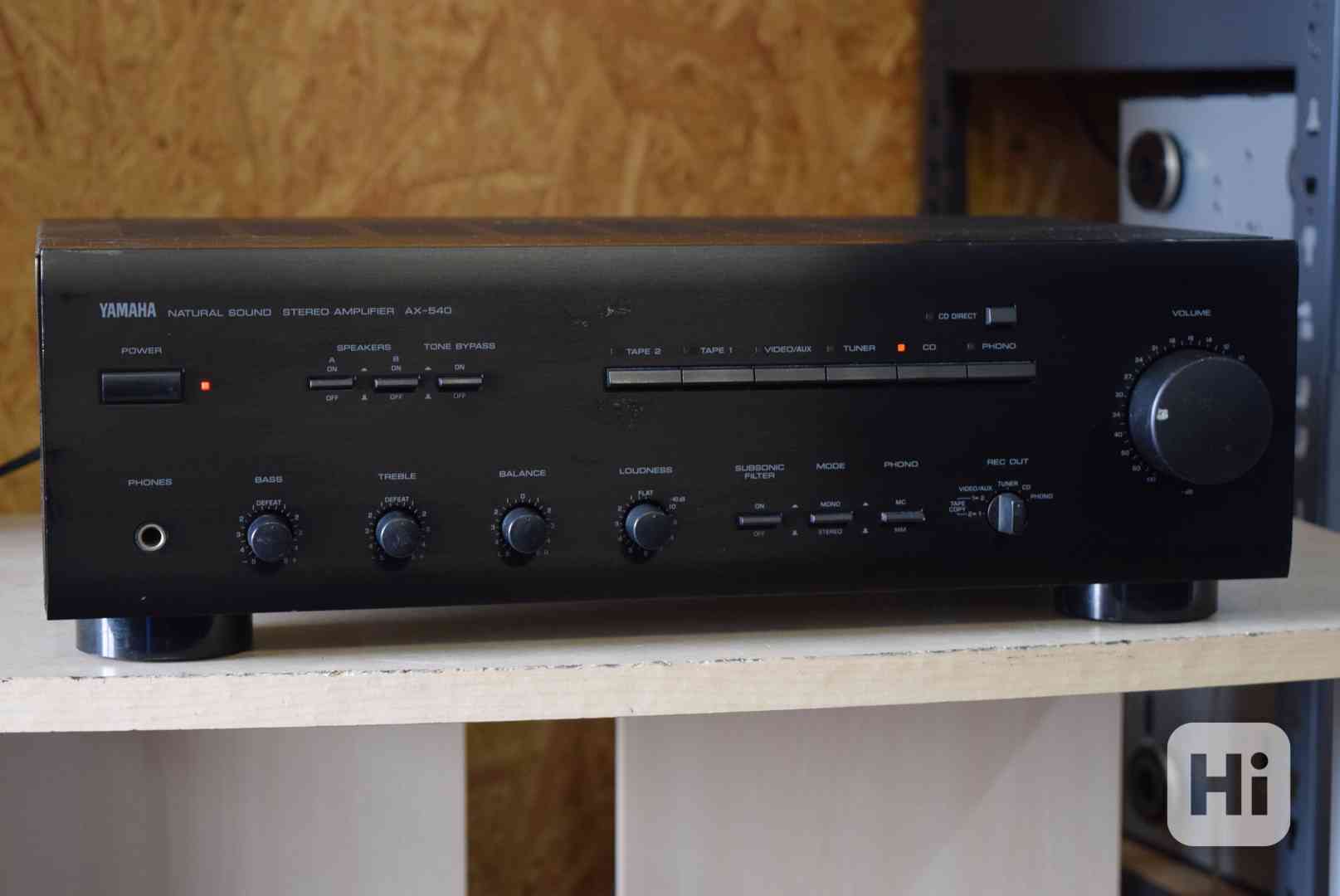YAMAHA AX-540 KVALITNÍ STEREO ZESILOVAČ ODĚRKY !! - bazar - Hyperinzerce.cz