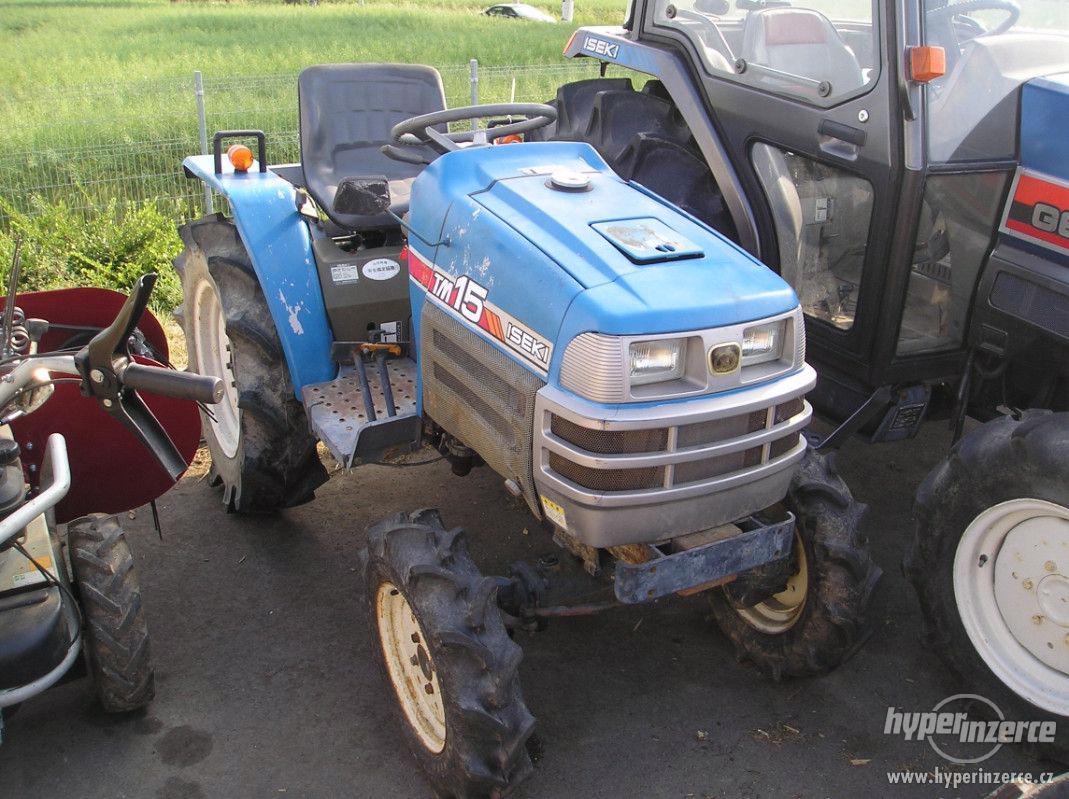 Malotraktor Iseki TM 15 pěkný stav OK - bazar - Hyperinzerce.cz