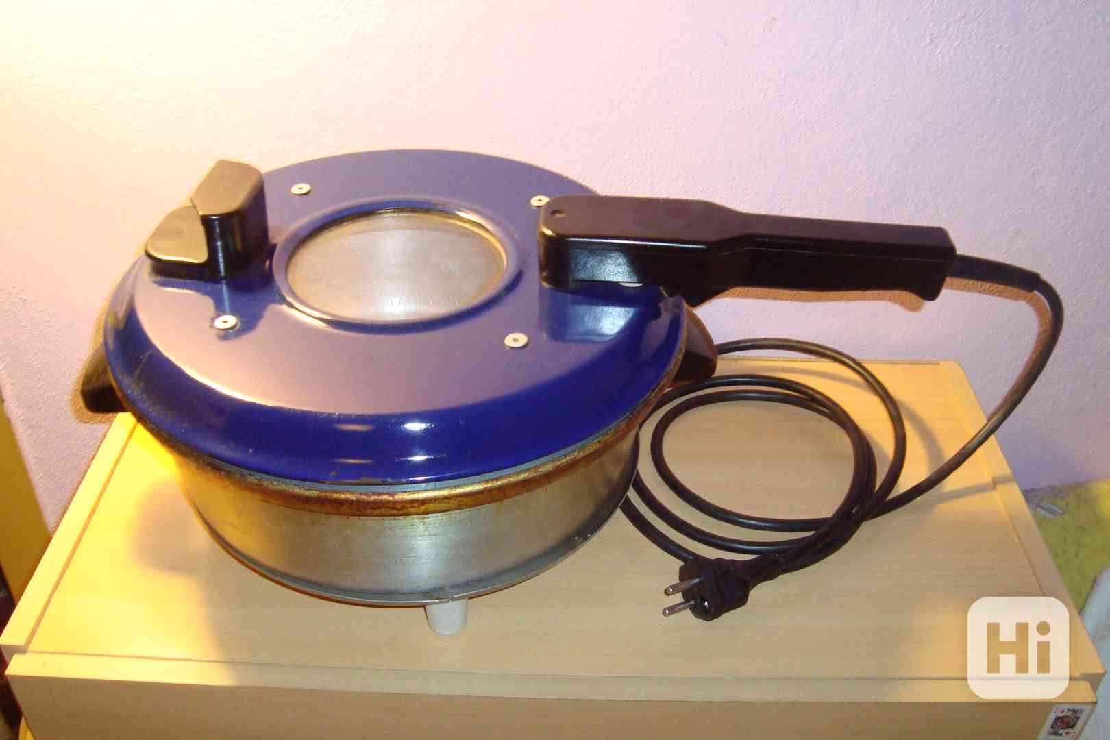 REMOSKA GRAND, velká, modrý smalt víka - bazar - Hyperinzerce.cz